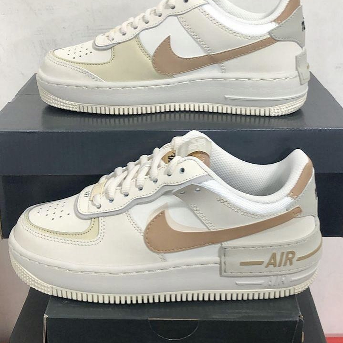 Air Force 1 Shadow "Sail Hemp”