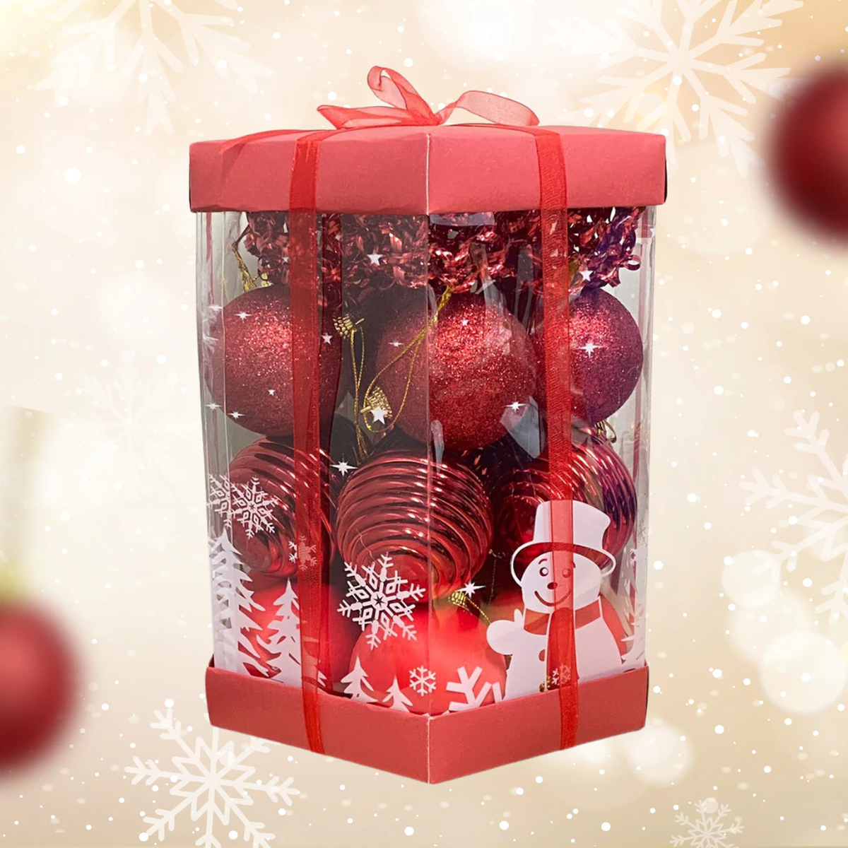 Bolas de Natal Luxuosas Bolinhas De Natal 6cm / 5cm / 4cm Diversas ...