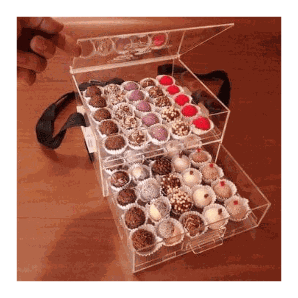 Expositor de Brigadeiros e Doces – A Acrílicos