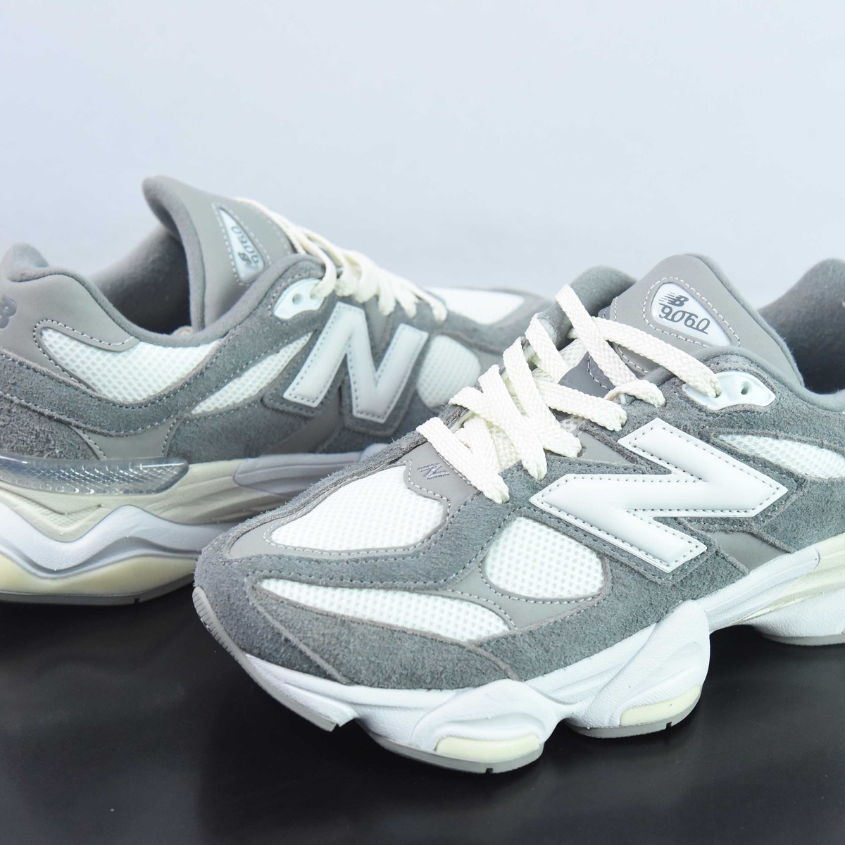 New Balance 9060 'Grey White Suede’