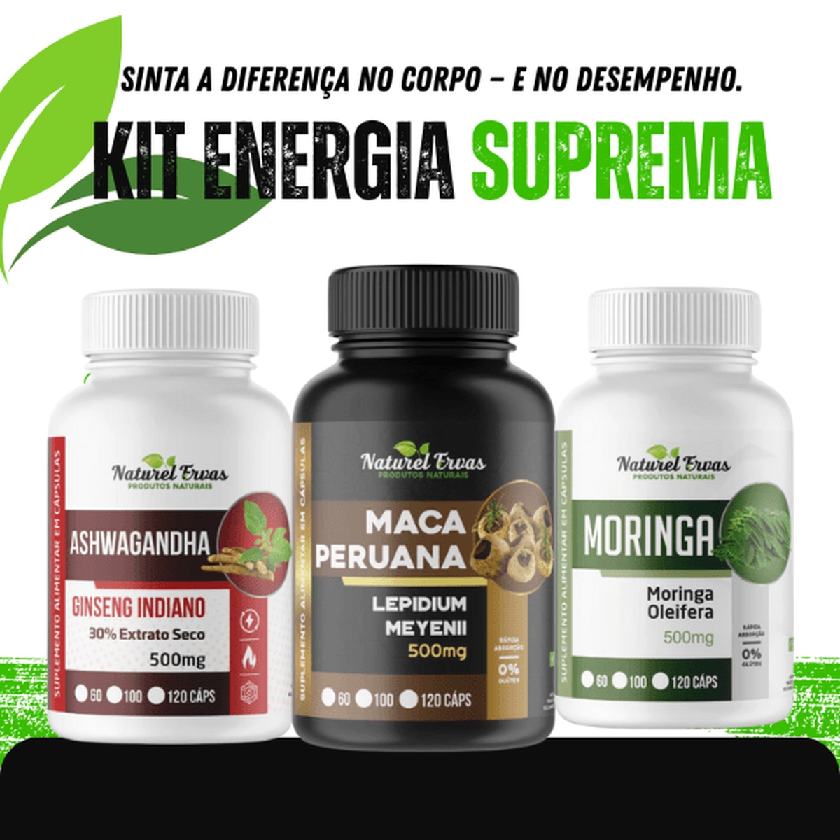 Kit Energia Suprema 360 Capsulas