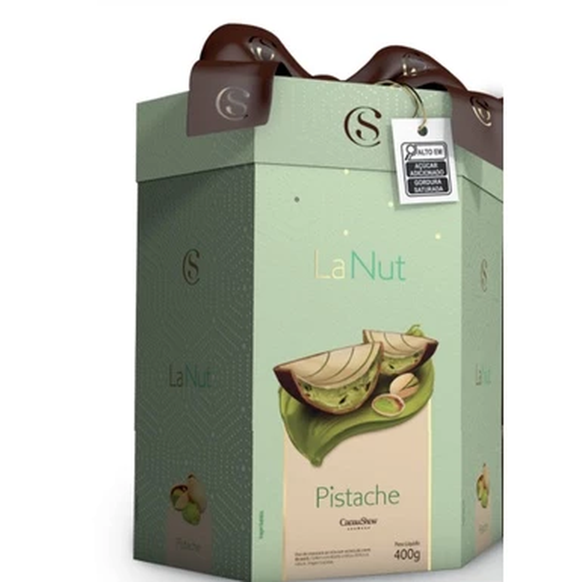 Ovo de Páscoa Cacau Show Reacheado LaNut Pistache 400g