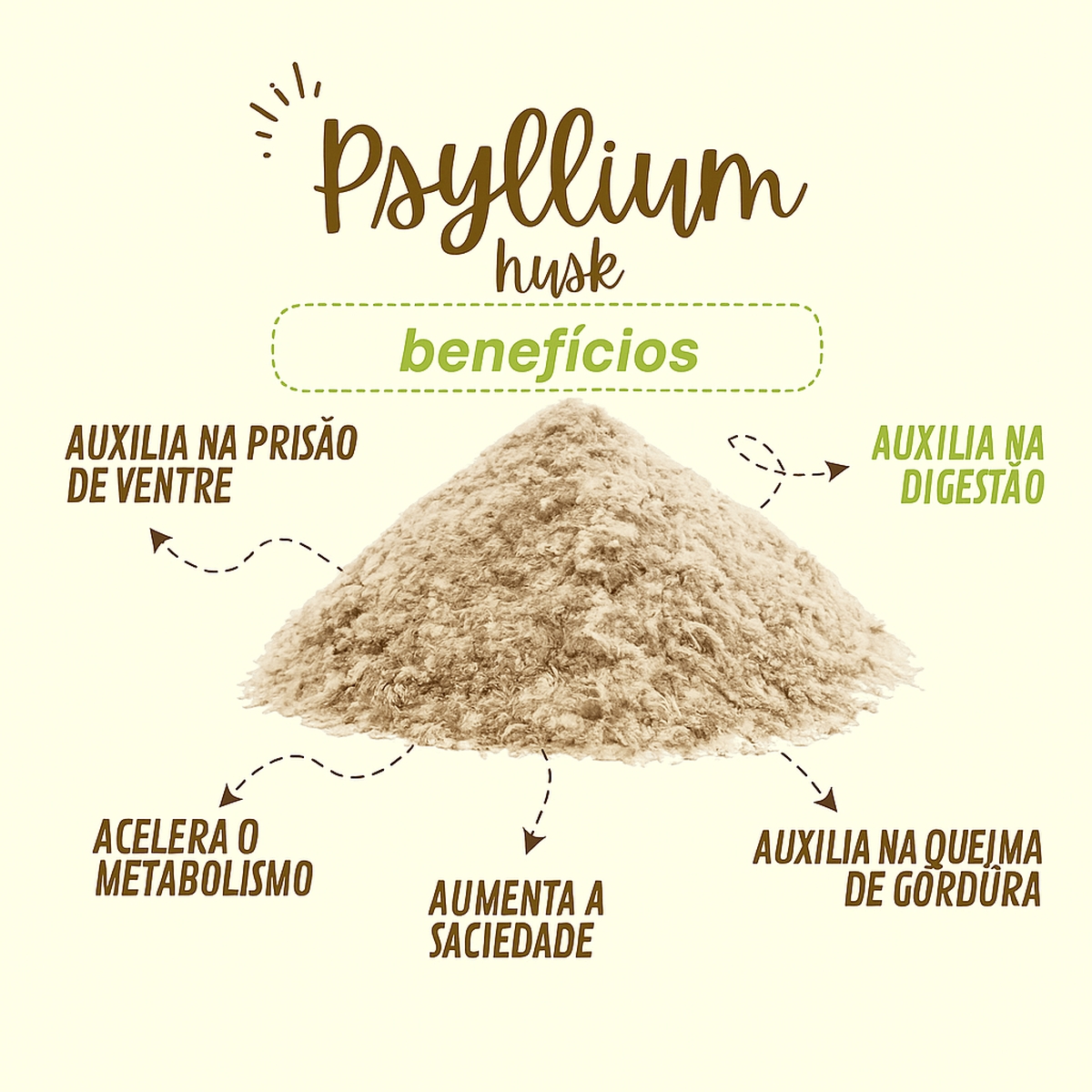Psyllium fibra solúvel 120 capsulas legitimo