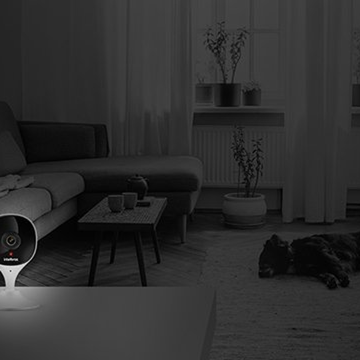 Câmera interna Wi-Fi Full HD iMX INTELBRAS