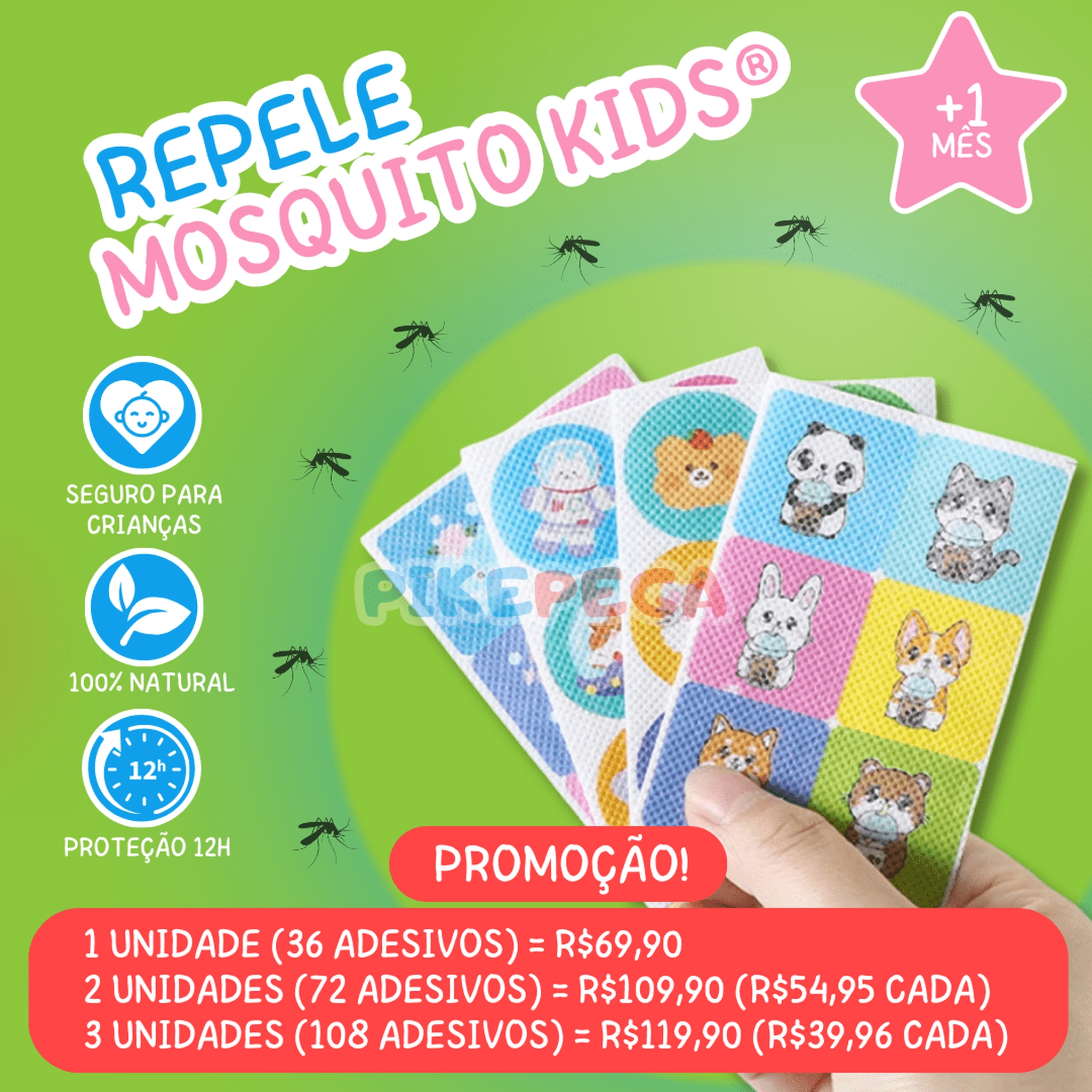 Repele Mosquito kids® - Proteção Natural para Crianças e Família ...