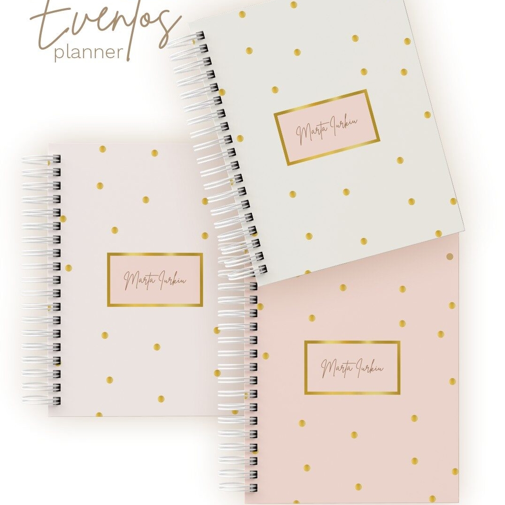 Planner Eventos – Datado 2026 e Permanente – Arquivo Digital – AlfaCrafter